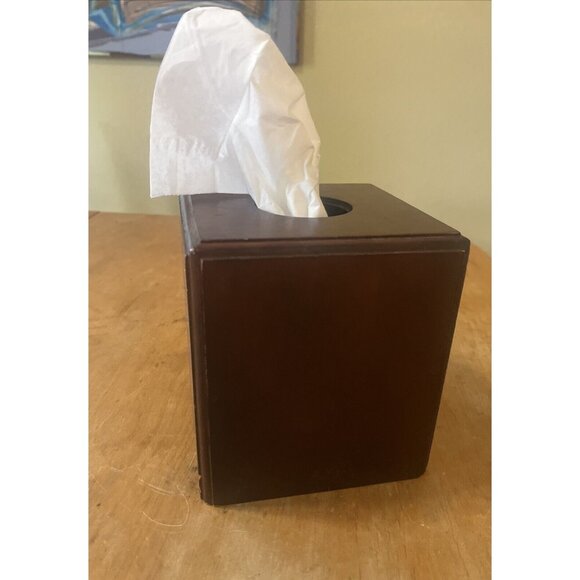 Thomas O'Brien | Other | Wood Tissue Box Cover Square Thomas Obrien ...